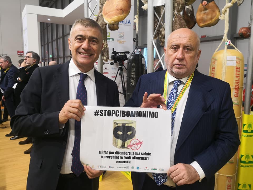 A TuttoFood, "Scegli l'origine, stop cibo anonimo!" - InformaCibo