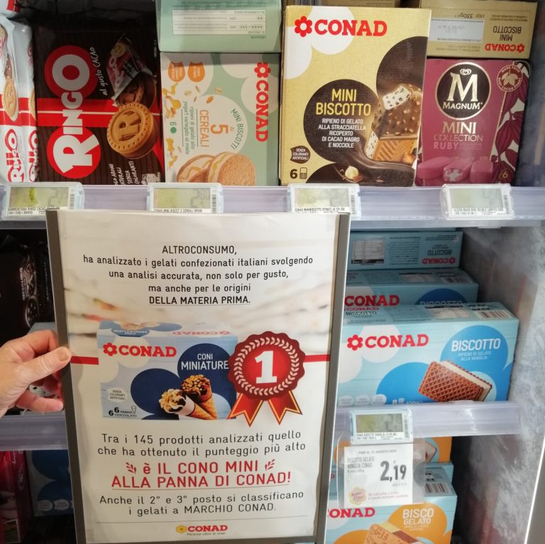 Gelato confezionato, la classifica dei migliori gelati: Conad domina la ...